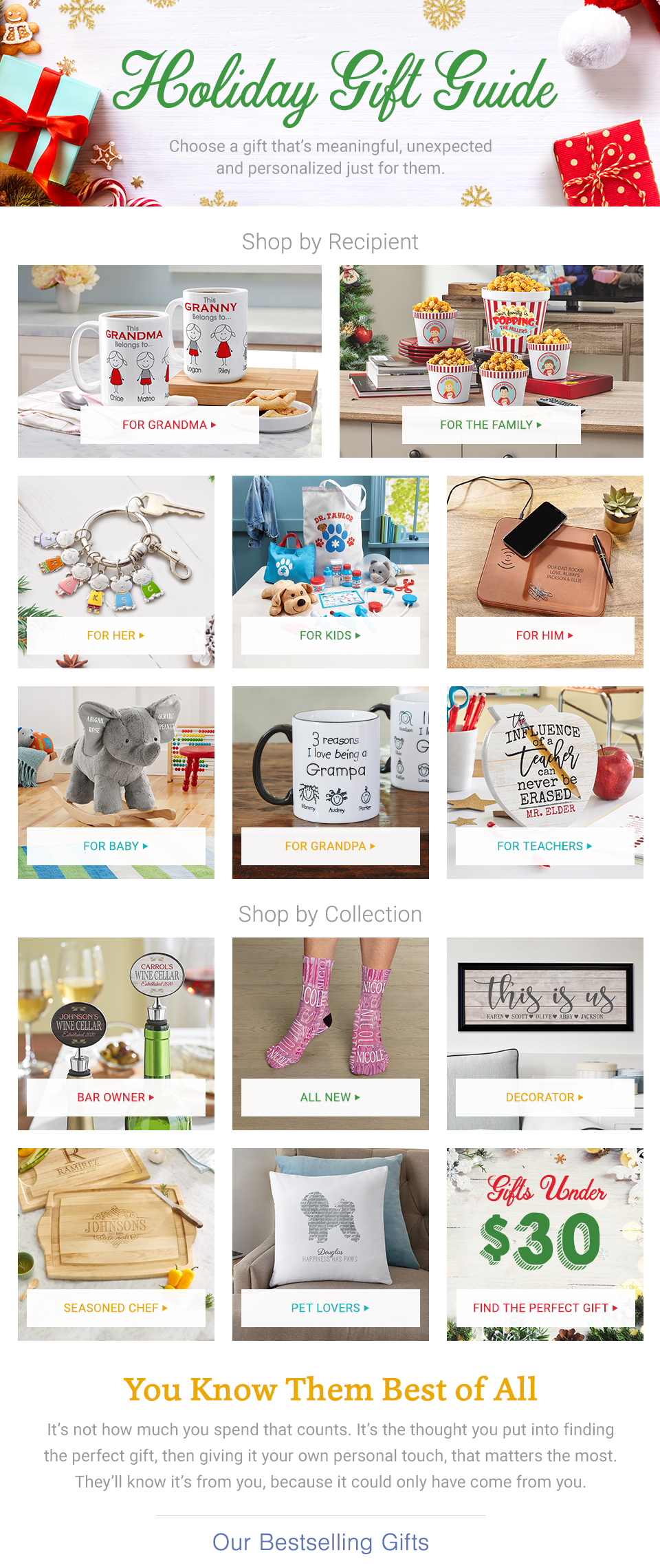 Christmas Gift Ideas | Personal Creations